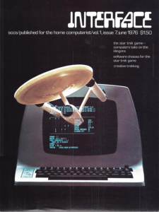 The Hobby Computer Culture – Creatures of Thought